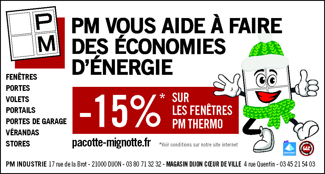 Fenêtre à Dijon, menuiserie extérieure Côte-d'Or - Pacotte et Mignotte